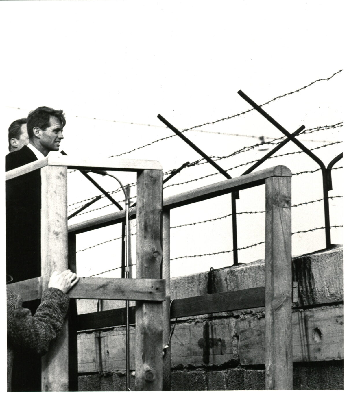 Robert F. Kennedy at the Berlin wall - Robert F. Kennedy Human Rights